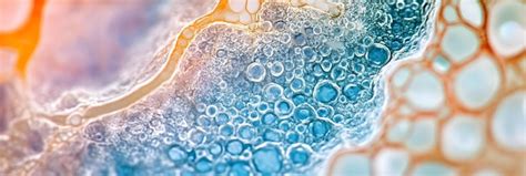 Microscope Revealing Cellular Structure Details Premium Ai Generated Image