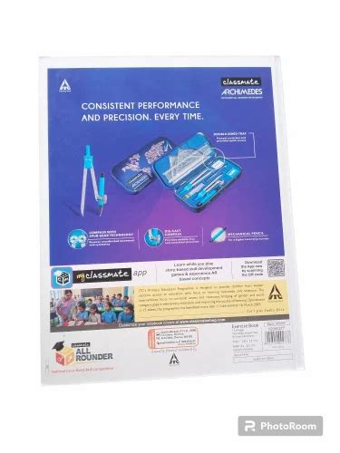 Classmate Chemistry Practical Exercise Notebook With Hard Cover 132