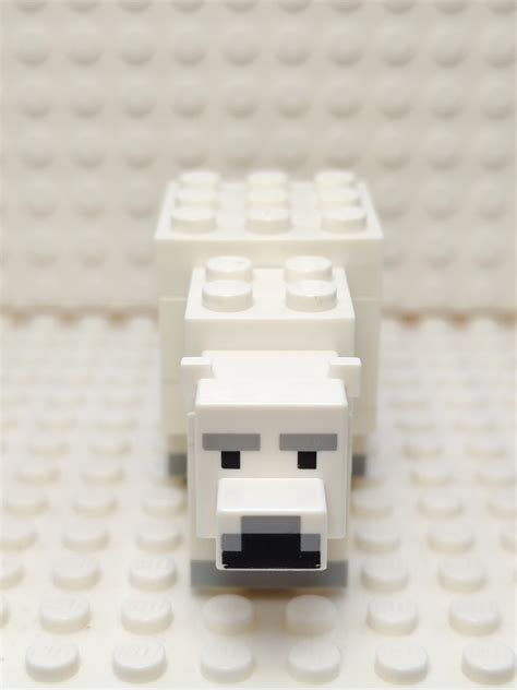Minecraft Polar Bear Minebear02 Atlanta Brick Co