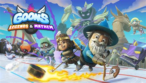 Hockey Action Game Goons Legends And Mayhem Launches In 2023 Niche Gamer