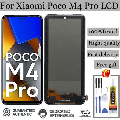 แท้ วงจรรวม สําหรับ Xiaomi Poco M4 Pro 4g Mzb0b5vin 2201117pi 2201117pg Lcd พร้อมหน้าจอสัมผัส