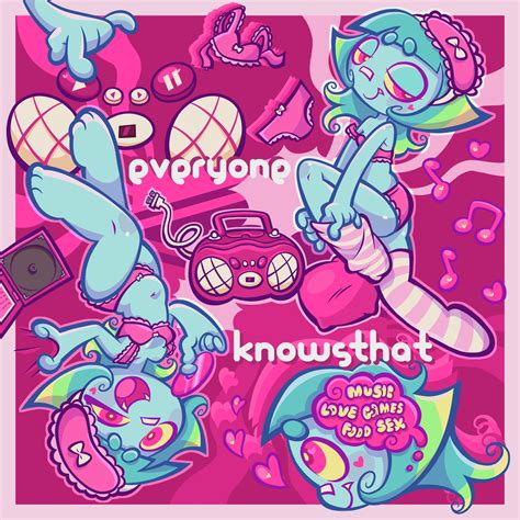 Rule 34 Blur Rachoogian Bow Bow Bra Bow Panties Bra Brain Christopher Saint Booth Ekt