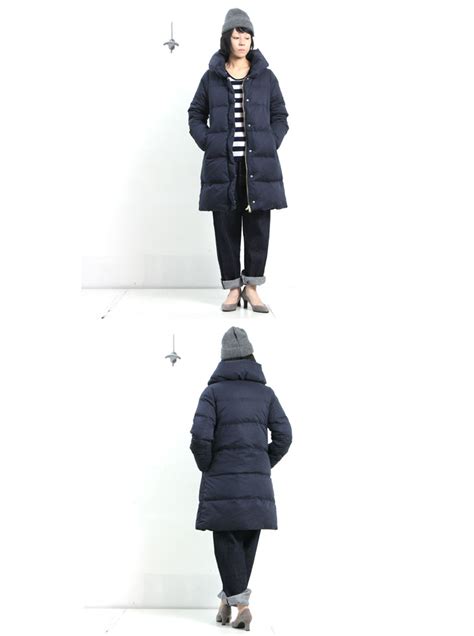 Espeyrac エスペラック ピーチ起毛ショールカラーロングダウンジャケット