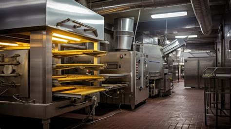 Machinery Equipment Food Processing Premium Ai Generated Image