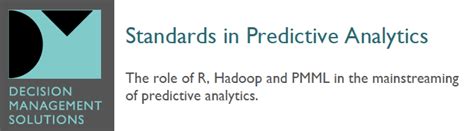 Predictive Analytics Big Data Hadoop Pmml 2014