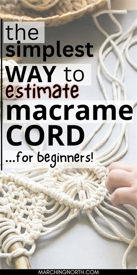 How To Estimate Macrame Cord Length The Ultimate Guide Macrame