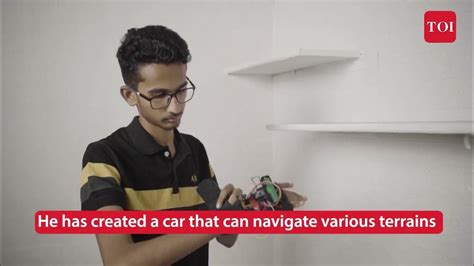 Unstoppable21 Mehul Borad The 17 Year Old Inventor Of A Hand Gesture Controlled Car Youtube
