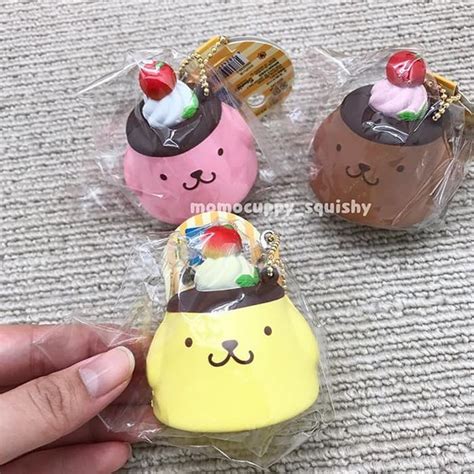 Jual Pompompurin Pudding Squishy By Sanrio Original Squishy Japan Shopee Indonesia