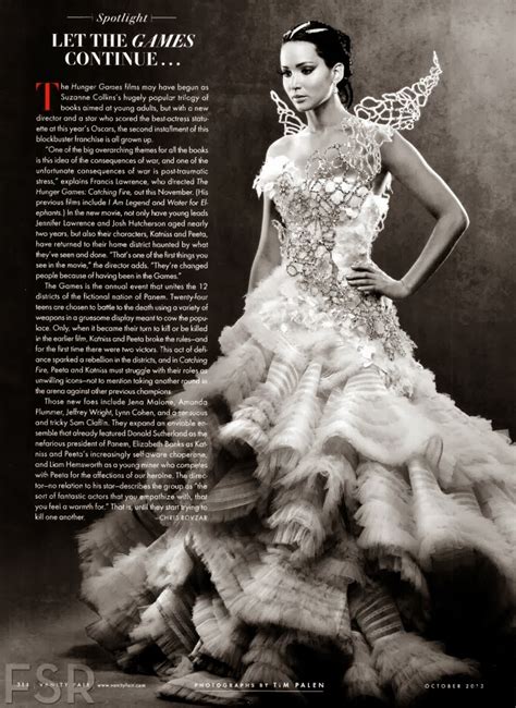 The Fashion Journalist Six Facts About Katniss Everdeens Wedding Dress