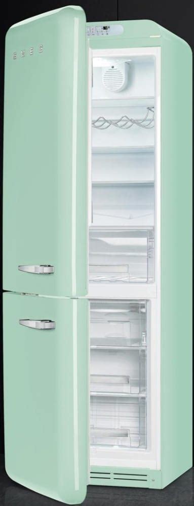 Smeg Fab32upgln 11 7 Cu Ft Bottom Freezer Refrigerator With 3