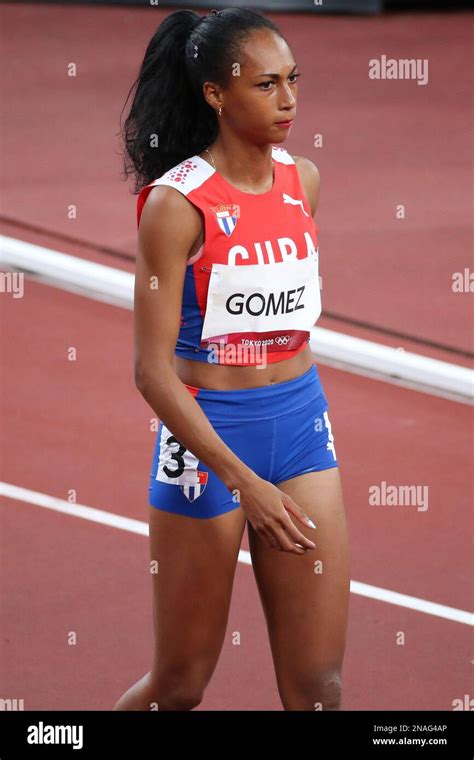 Aug 06 2021 Tokyo Japan Roxana Gomez Of Cuba In The Athletics