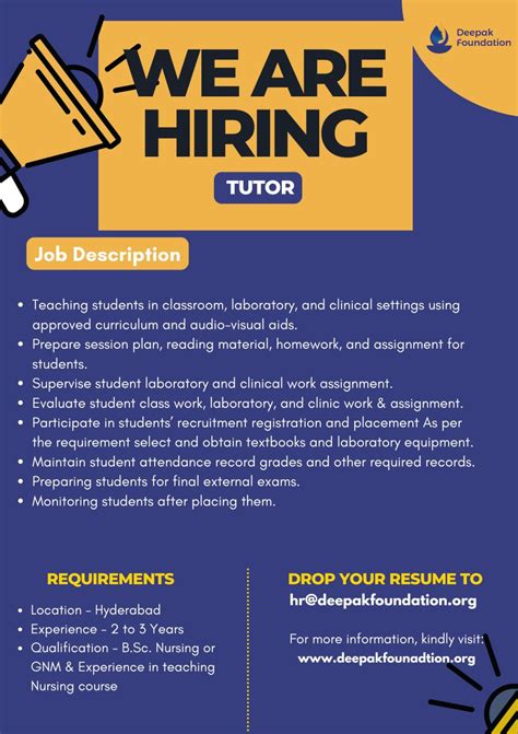 deepak foundation on linkedin yes we are hiring