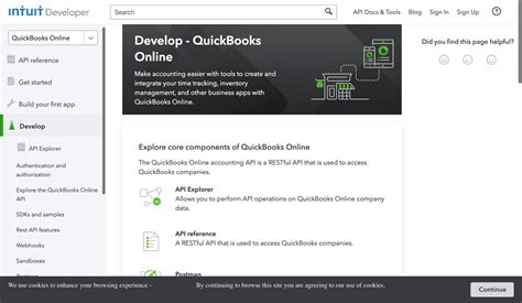 Quickbooks Api Docs Auth Webhooks Sdks For Developers Api Refs