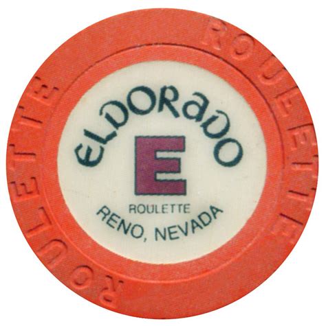 Eldorado Reno Nv Table E Orange Roulette Chip Chipper Club