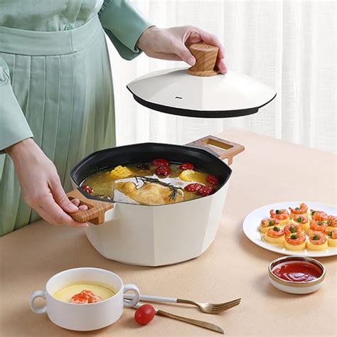 8 Pieces Aluminum Nonstick Cookware Set Octangle Cookware Set In