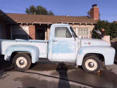 1955 Ford Truck F 100 37615 Original Miles Original Engine For