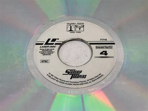 Starship Troopers Deluxe Widescreen Presentation Laser Disc Ntsc