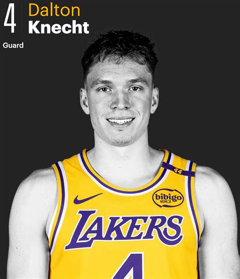 Los Angeles Lakers 2024 25 Dalton Knecht 4 Home Jersey Sports Jerseys Outlet