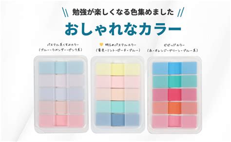 Jp Anamo 付箋 フィルム ふせん かわいい 透明 600枚 3色×2個 文房具・オフィス用品
