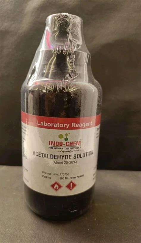 500ml Indochem Acetaldehyde Solution At ₹ 292 Kg Hapur Id 2851967926730
