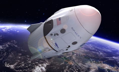Artstation Spacex Crew Dragon