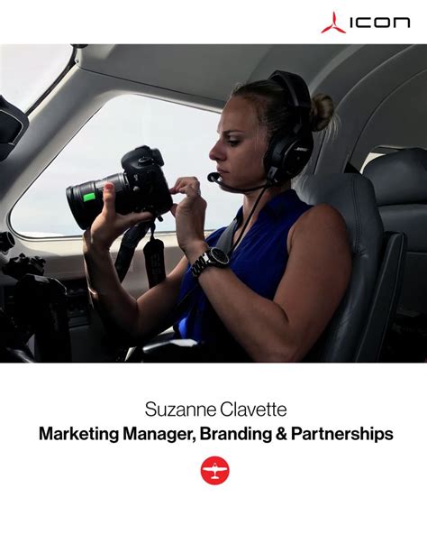 Suzanne Clavette On Linkedin Excited To Join The Team At Icon Aircraft