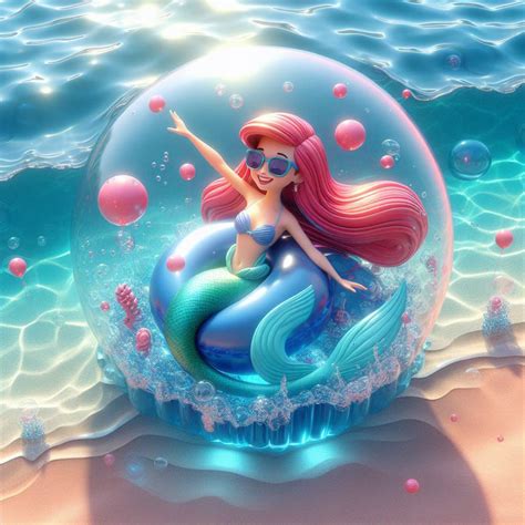 Princess Ariel Trapped In A Bubble 37 By Carlosuriel13 On Deviantart