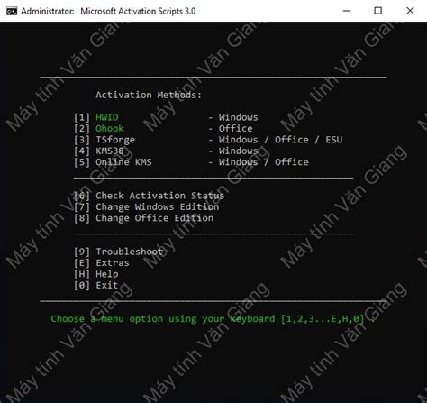 Active Win 1011 Và Active Office Vĩnh Viễn Máy Tính Văn Giang