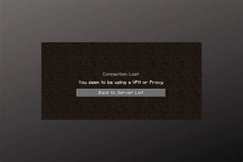Fix Your Ip Has Been Identified As A Vpn Or Proxy Minecraft Error