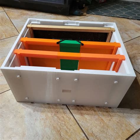 Langstroth Beehive Frame Deep With Comb Start Free 3d Print Model