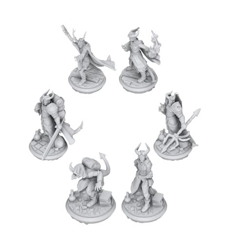 Miniatura Tiefling Classes Dandd
