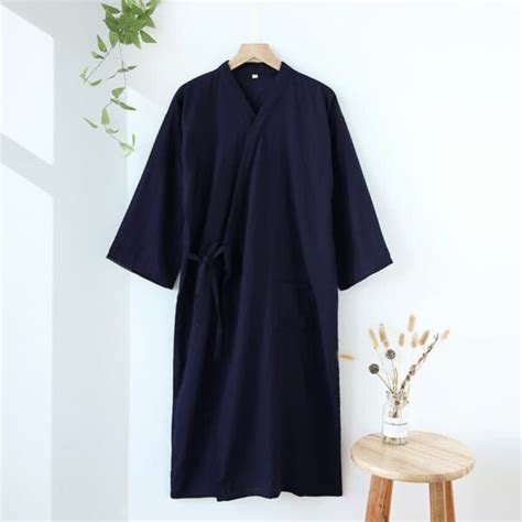 Peignoir Japonais En Gaze De Coton • Maison Du Peignoir