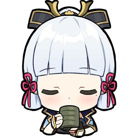 Sticker Maker Genshin Impact Ayaka