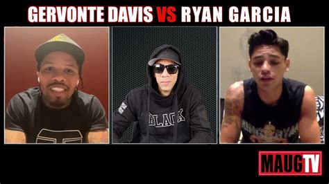 Interview With Gervonte Davis Ryan Garcia Ryangarcia Tankdavis Boxing Youtube