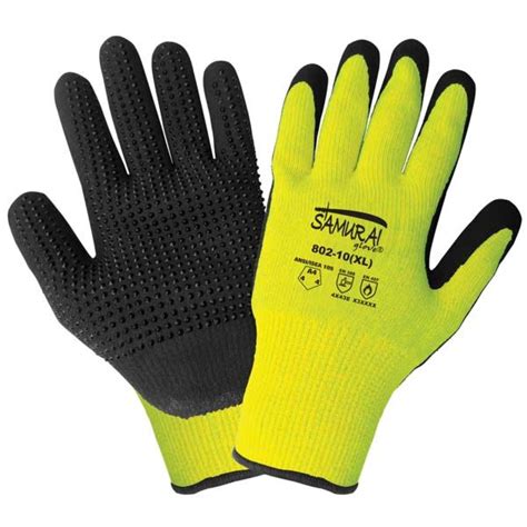 Global Glove Samurai Glove 802 Hi Vis Cut Abrasion Puncture And Heat