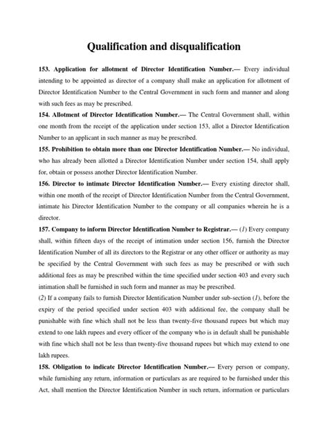 Study Material Qualification And Disqualification Am V Cl Ii Pdf