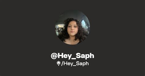Hey Saph Instagram Tiktok Twitch Linktree