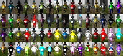 Slendytubbies Skins By Jumpscarez On Deviantart
