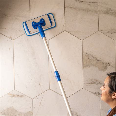 Microfiber Wall Wash Mop System Walls And Ceilings Cleaning Tool