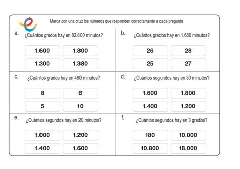 Ejercicios De Matematicas Para Niños De 10 A 12 Años Actividad Del Niño