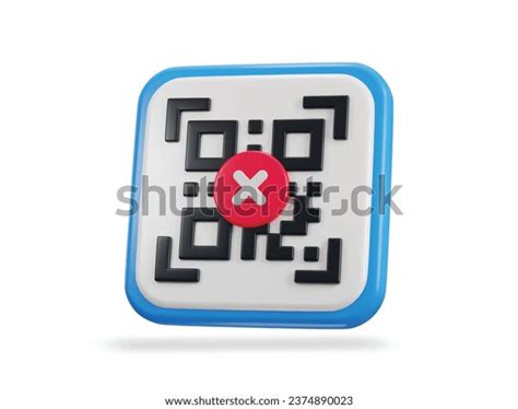 Qr Code Scanning Payment Error Qr Stock Vector Royalty Free Shutterstock