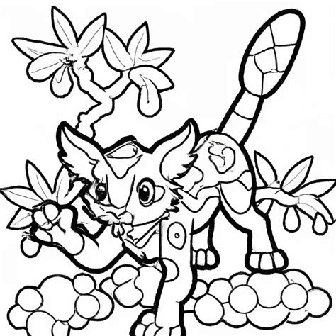 Desenhos De Pokémon Liepard Para Imprimir E Colorir