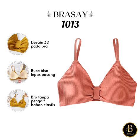 Jual Brasay Bra Fashion Wanita Bra Tanpa Kawat Sport Bra Push Up Pakaian Dalam Wanita 1013