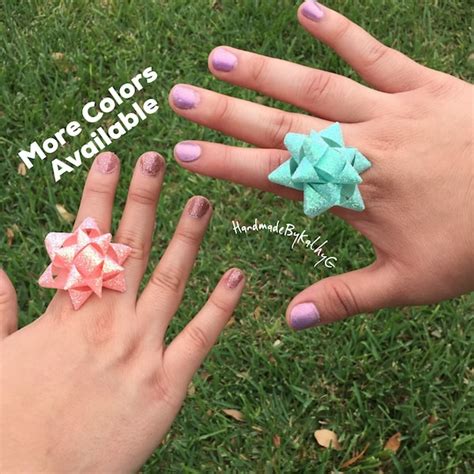 Bow Ring Etsy