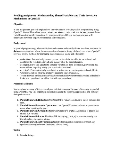 module 4 4 6 understanding shared variables and their protection