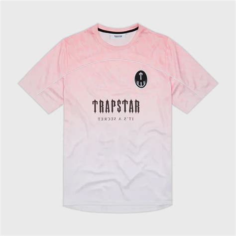 Trapstar T Football Jersey Dusty Pink