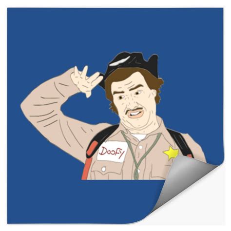 Officer Doofy Scary Movie Stickers Sold By Anti Inflation Pointer Sku 39330552 Printerval