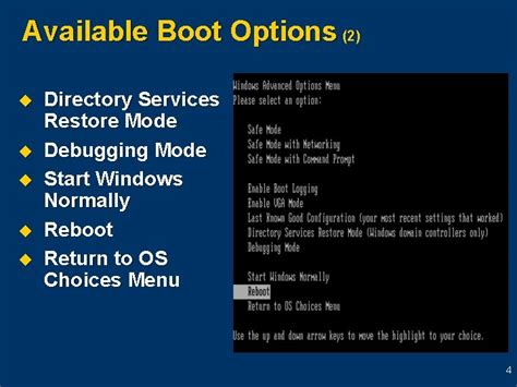 Exploring Windows Xp Boot Options And Recovery Console
