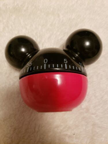 Rare Hard To Find Disney Mickey Mouse Kitchen Timer Vintage 2005