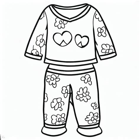 Desenhos De Pijama Para Colorir Pintar E Imprimir Coloririnfo
